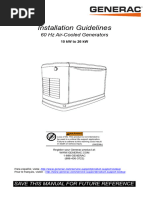 Generator Clearances | PDF