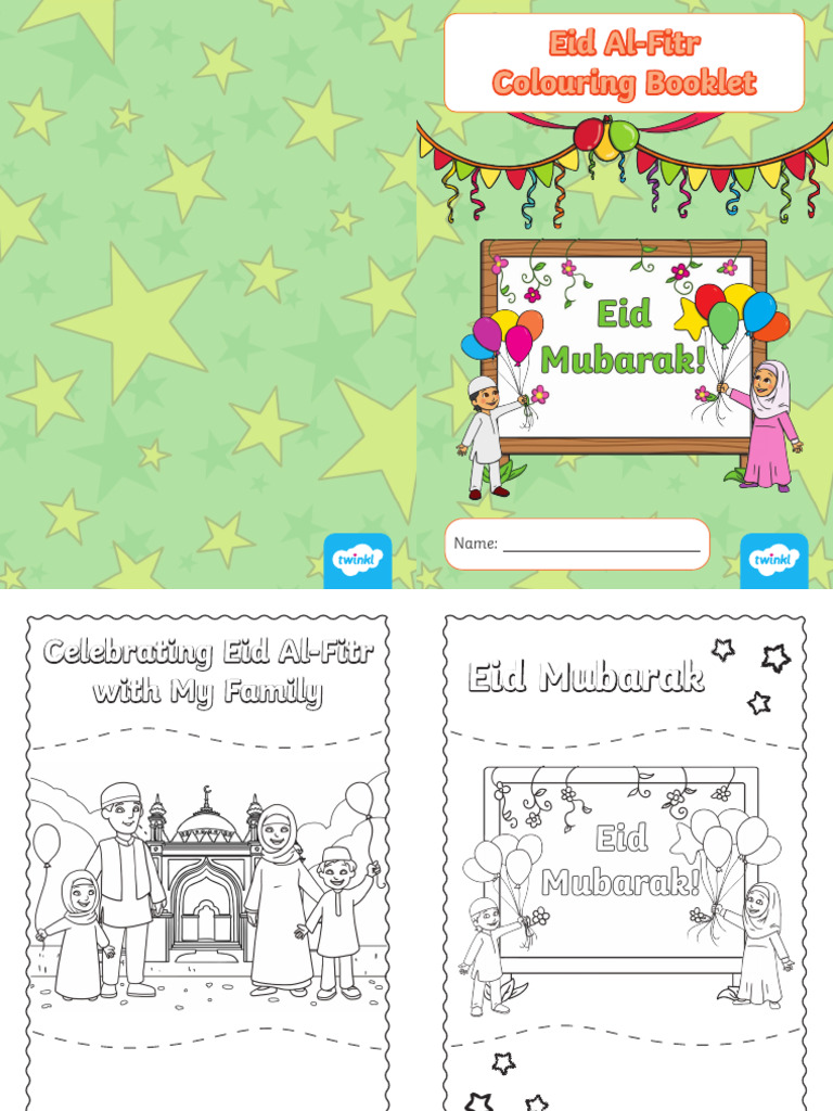 EID Colouring Booklet | PDF
