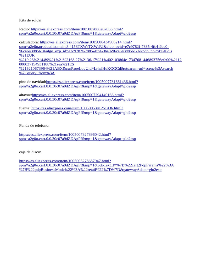 Cosas Q Qiero para Navidad y El Amigo Inb. | PDF