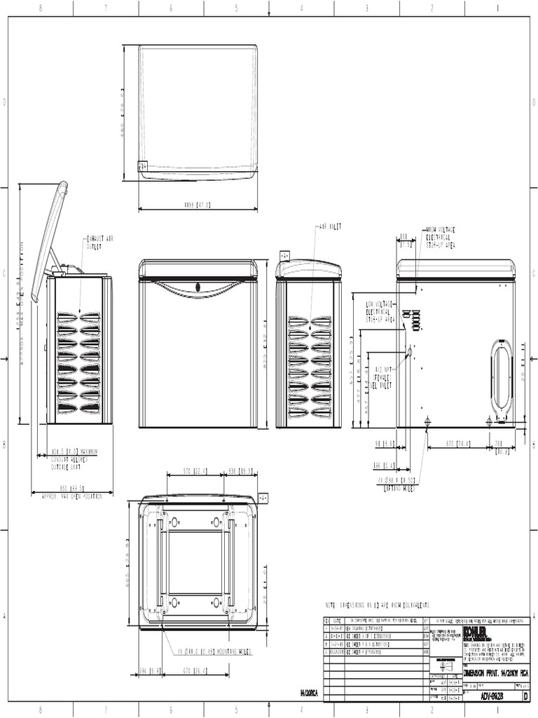 20rca (L) Dim Drawing 2019 | PDF