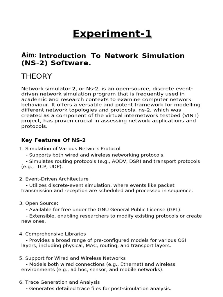 DCN Practical | PDF | Computer Network | Simulation