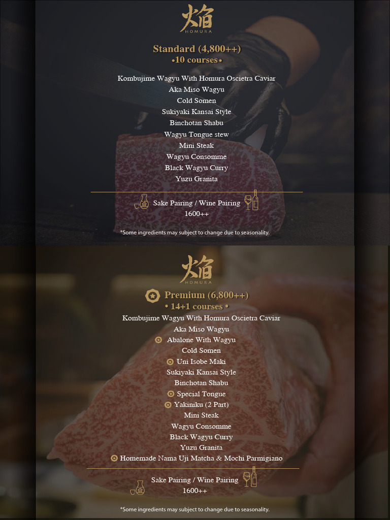 Homura List Menu | PDF