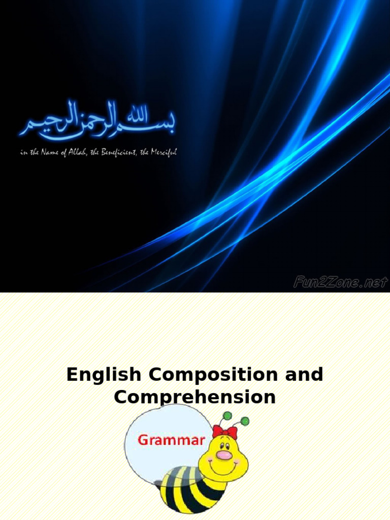English Compo Lecture 1 | PDF