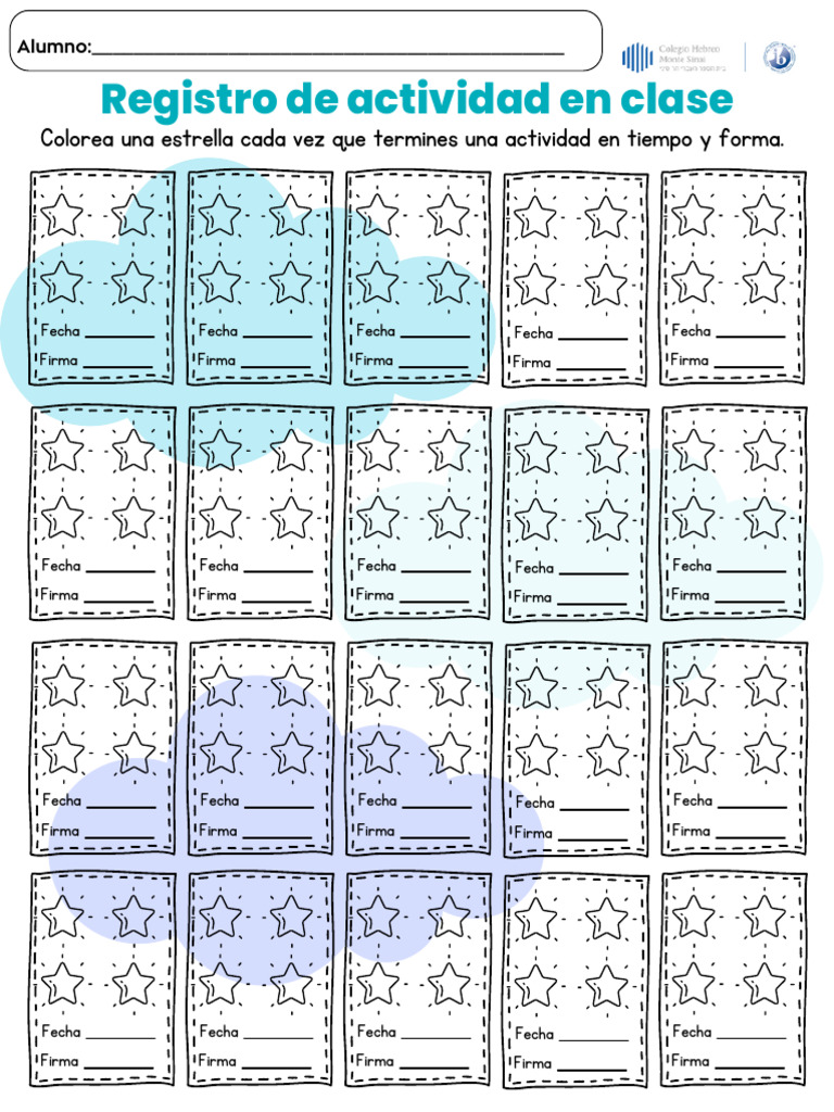 Registro de Actividad en Clase | PDF