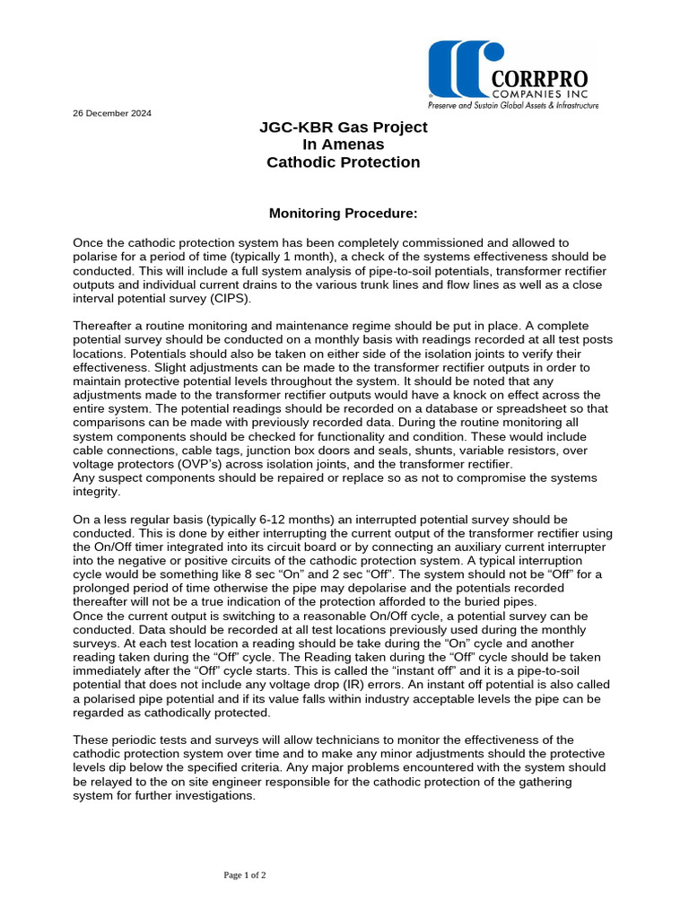 Monitoring Procedure | PDF | Rectifier | Transformer