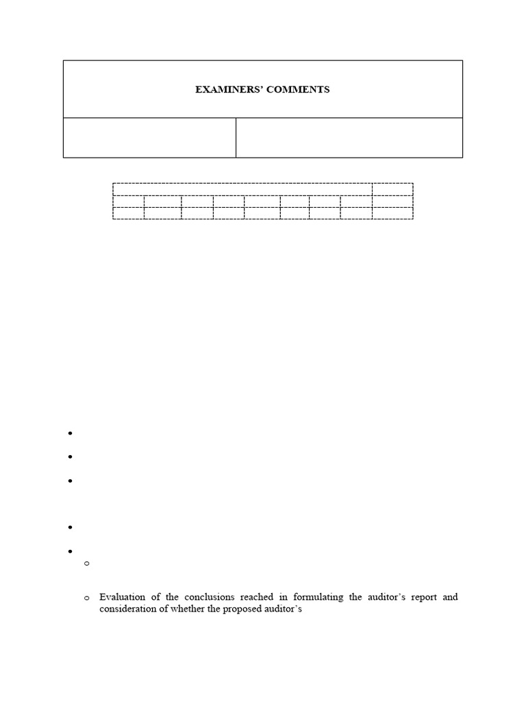 Caf 8 Aa Autumn 2023 | PDF | Audit | Auditor's Report