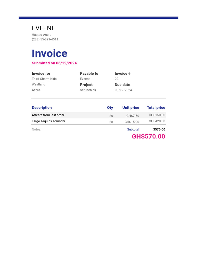 Invoice - 08-12-24-TC | PDF