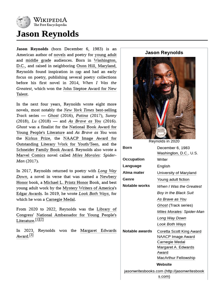 Jason Reynolds | PDF