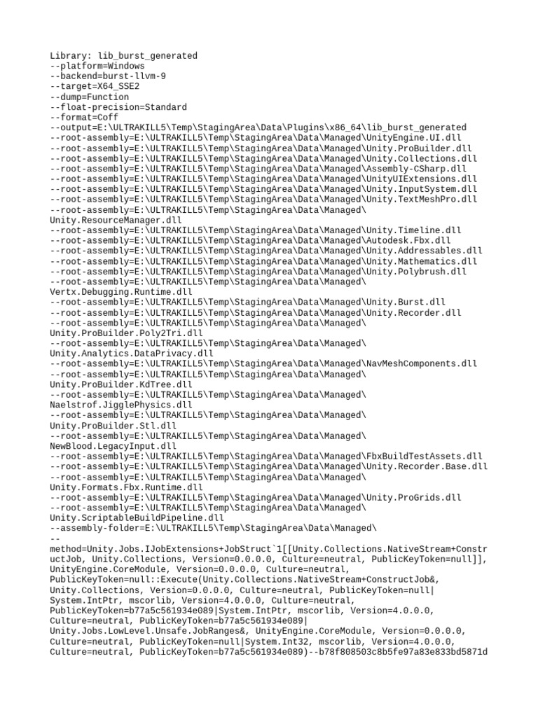 Lib Burst Generated | PDF | Library (Computing) | Software Development