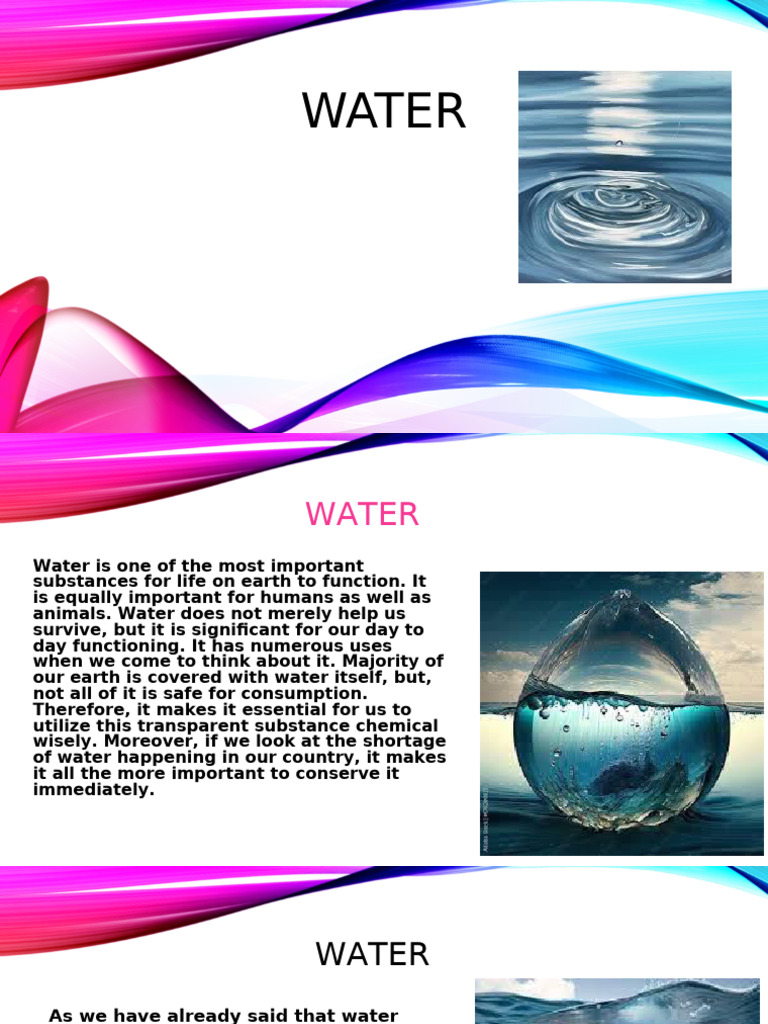 Water | PDF | Water