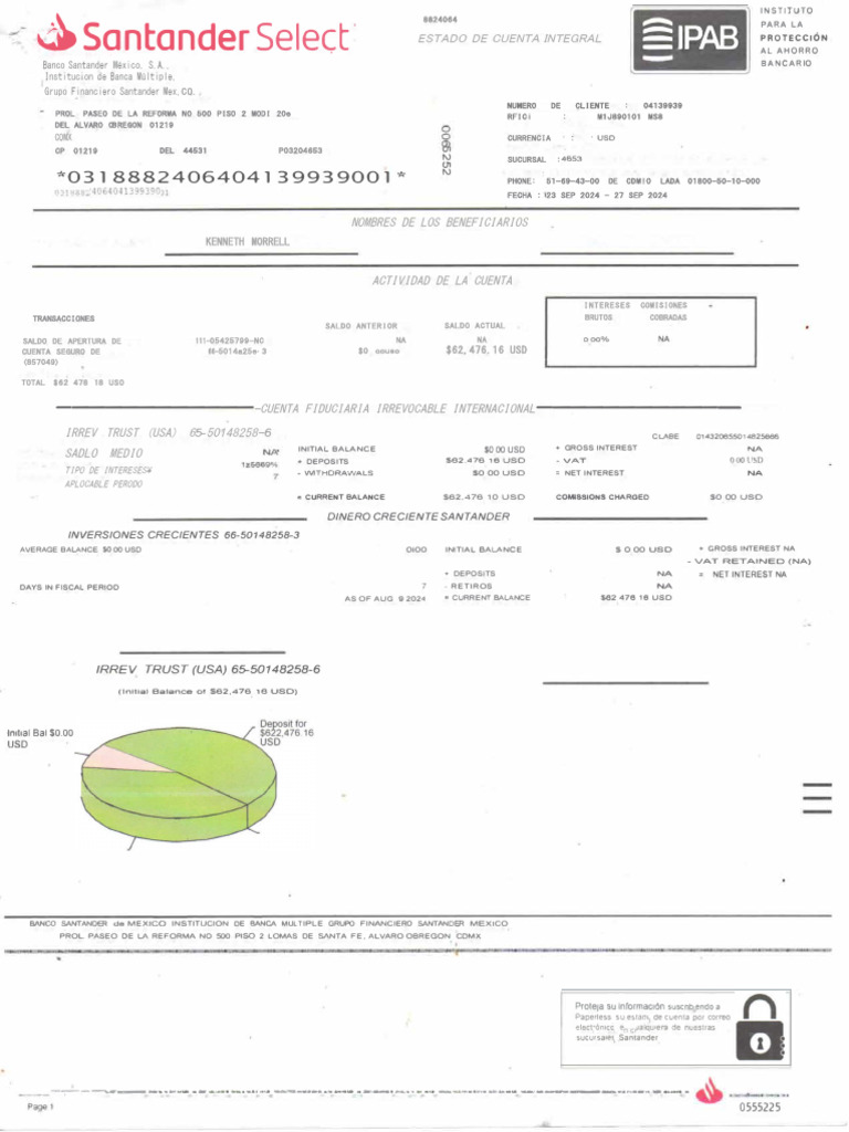 KENNETH MORRELL PAGE 1 | PDF | Bancos | Finanzas personales