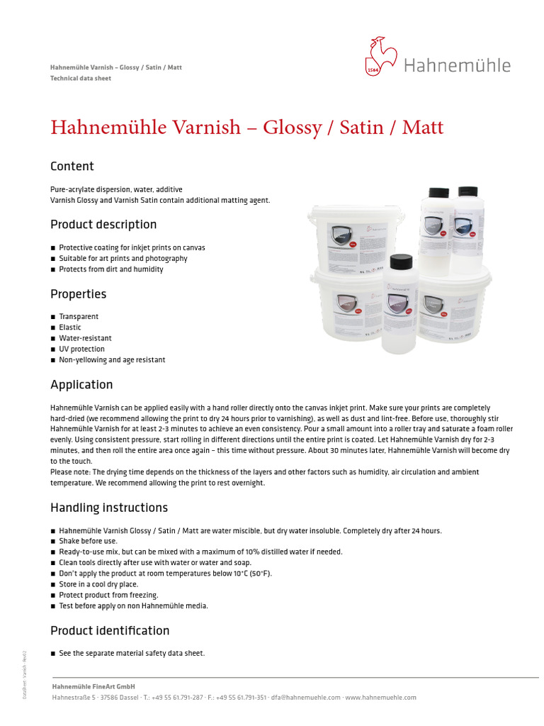 datasheet-Varnish | PDF | Varnish | Water