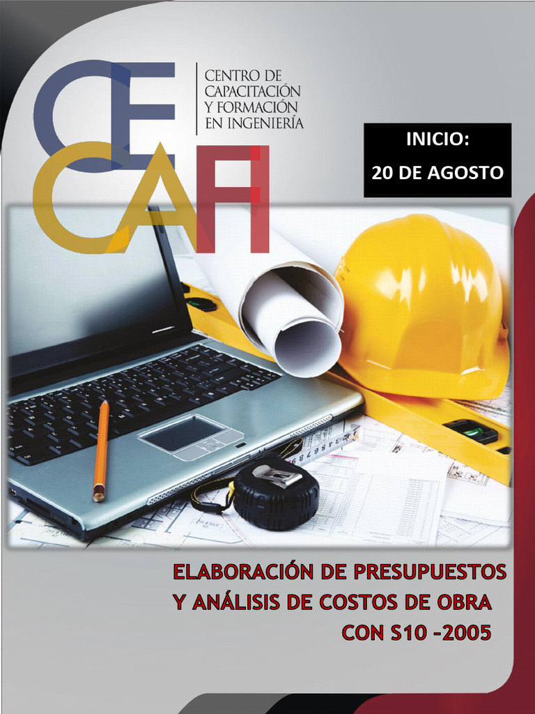 Curso Presupuestos y Costos S10-2005 | PDF | Presupuesto | Software
