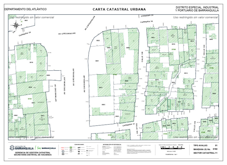 Carta Catastral Plancha | PDF