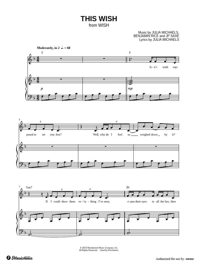 This Wish - Wish | PDF