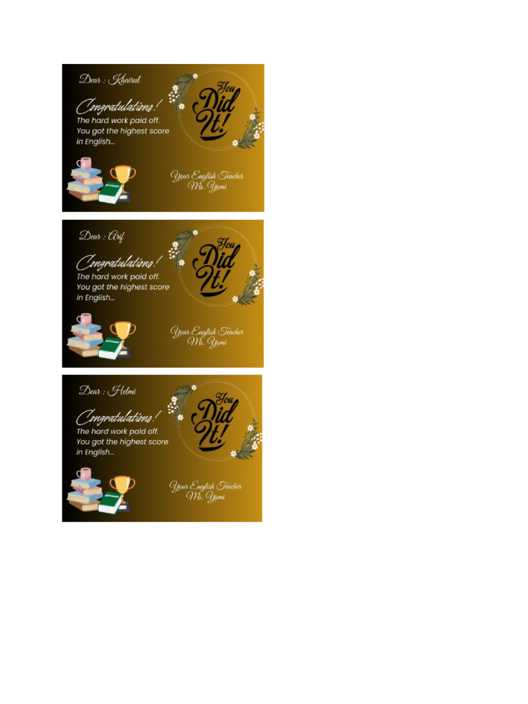 Greeting Card | PDF