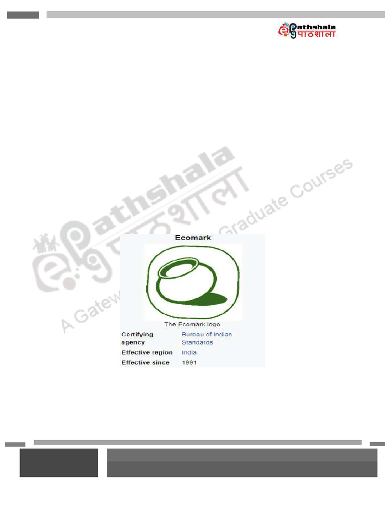 Eco-Labelling and Eco-Mark | PDF | Recycling | Natural Environment