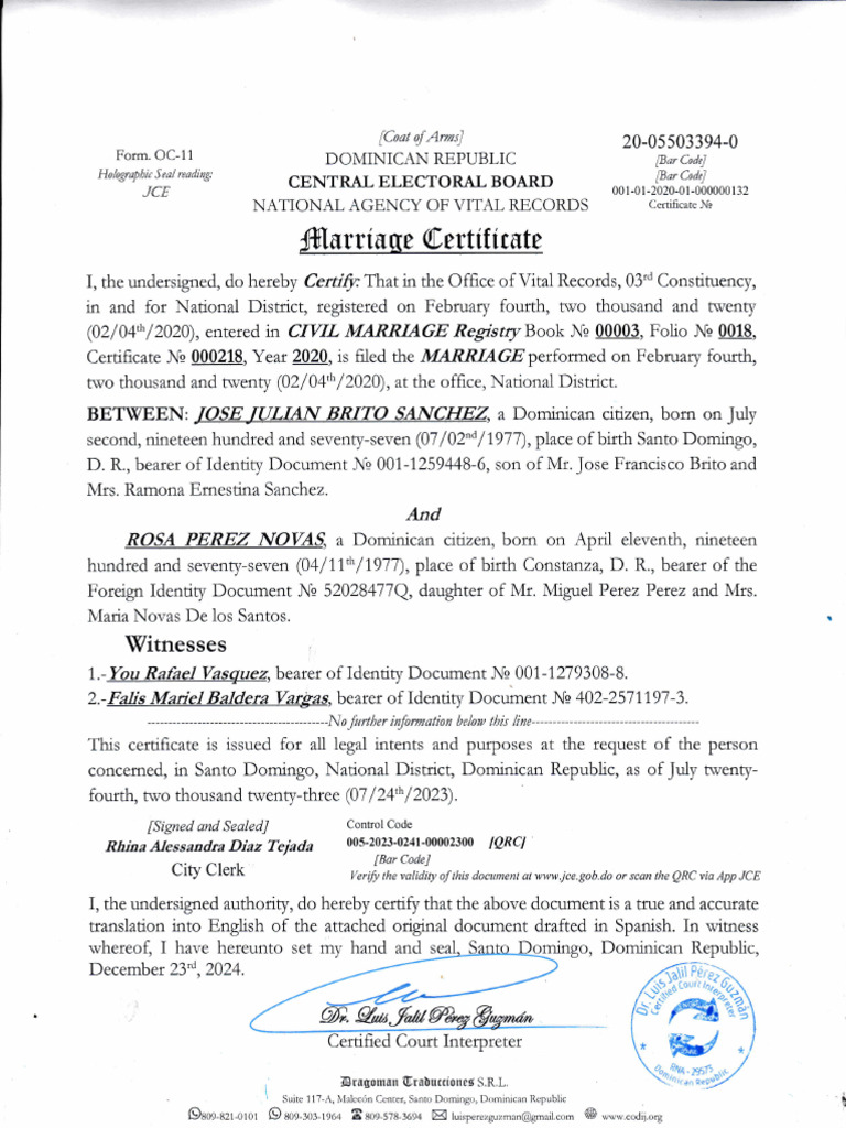 Acta matrimonio | PDF | Document | Social Institutions