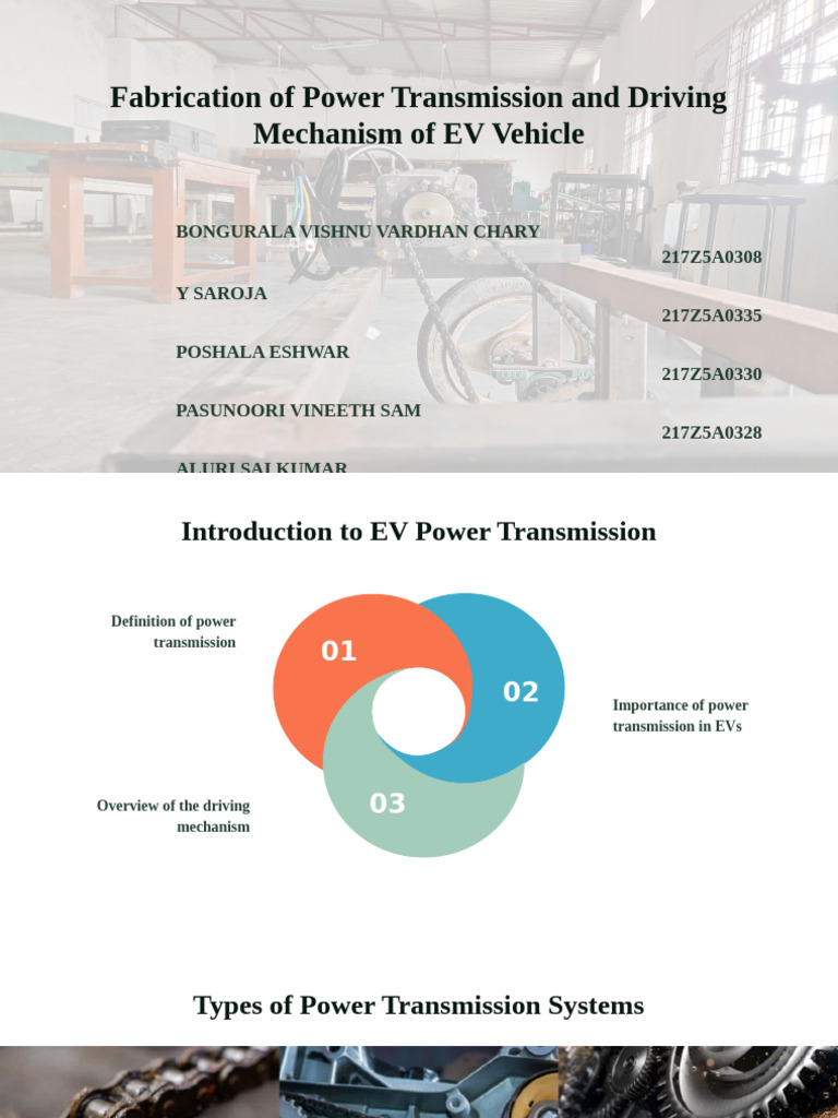 EV Power Transmission Mechanism Guide | PDF