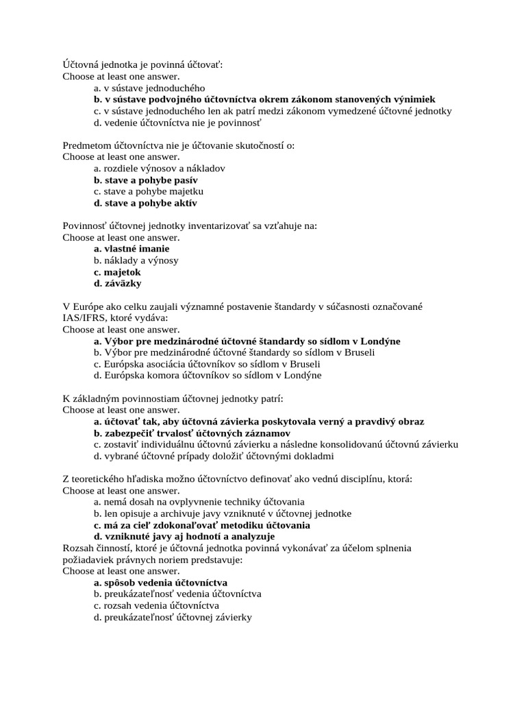 Vsetky Testy V Jednom | PDF