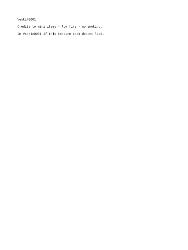 Credits Pdf