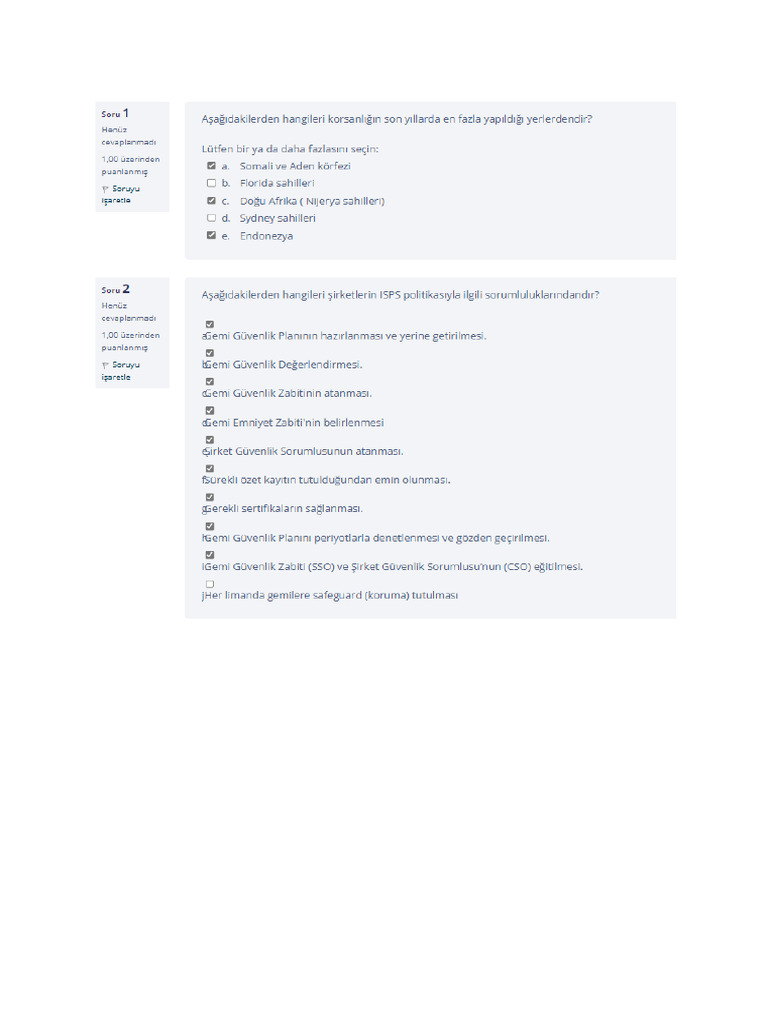 6-IsPS and Ship Security Awareness | PDF
