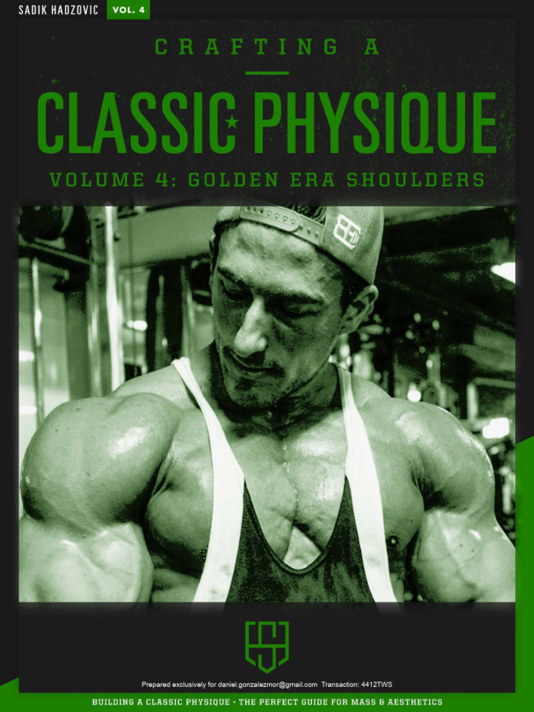 Vol 4 - Golden Era Shoulders - Sadik Hadzovic | PDF