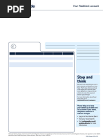 Nationwide FlexAccount Statement Guide | PDF | Overdraft | Cash