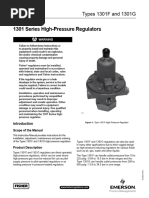 Fisher™ 133 Series Pressure Reducing Regulators | PDF | Valve ...
