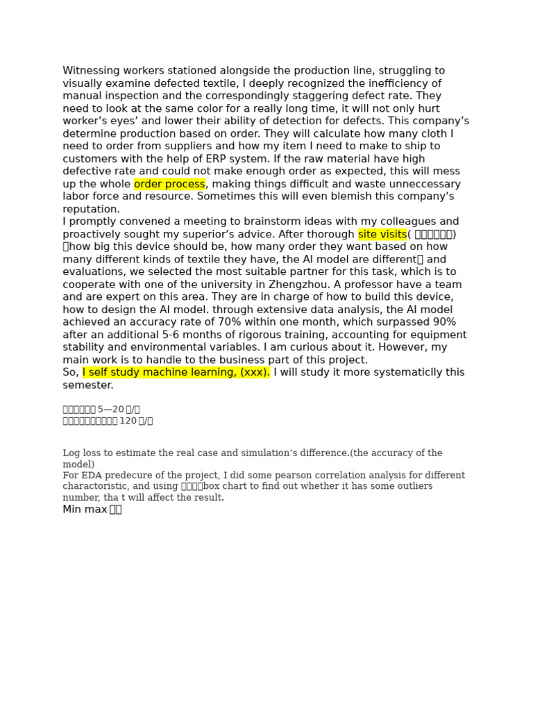 Textile Defect Detection Device | PDF