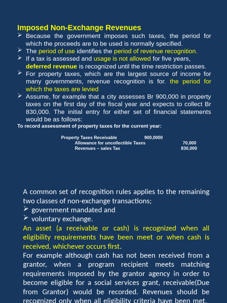 Public - Chapter 3; Fund Acct, Part II | PDF | Taxes | Fund Accounting