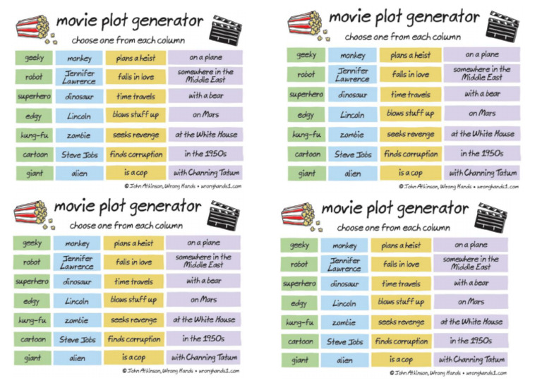 9 - Movie Plot Generator | PDF