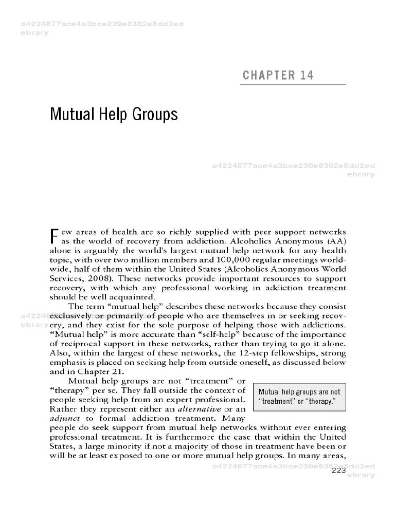 306CH14 Treating Addiction A Guide For Professionals | PDF | All Rights ...