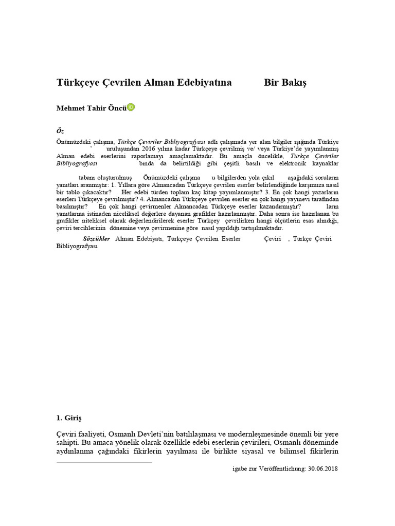T - RK - Eye - Evrilen Alman Edebiyat - Na Genel Bir Bak - (#443717) - 506466 | PDF
