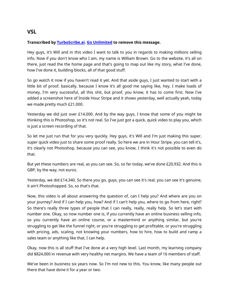 VSL | PDF | Procedural Knowledge