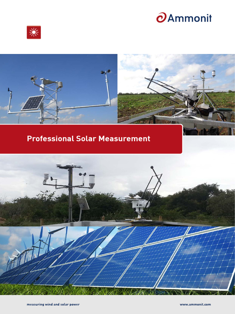 Solar Irradiation Measurement Guide | PDF | Applied And ...