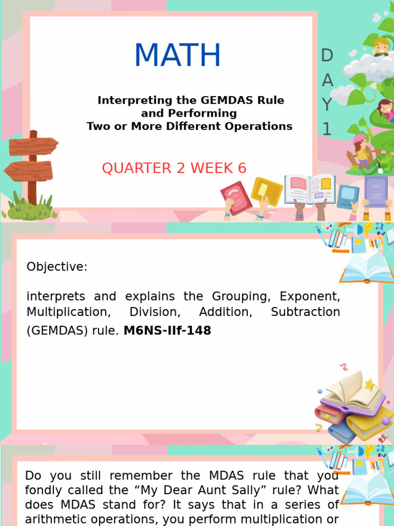 Math6 W6 Q2 | PDF | Multiplication | Elementary Mathematics