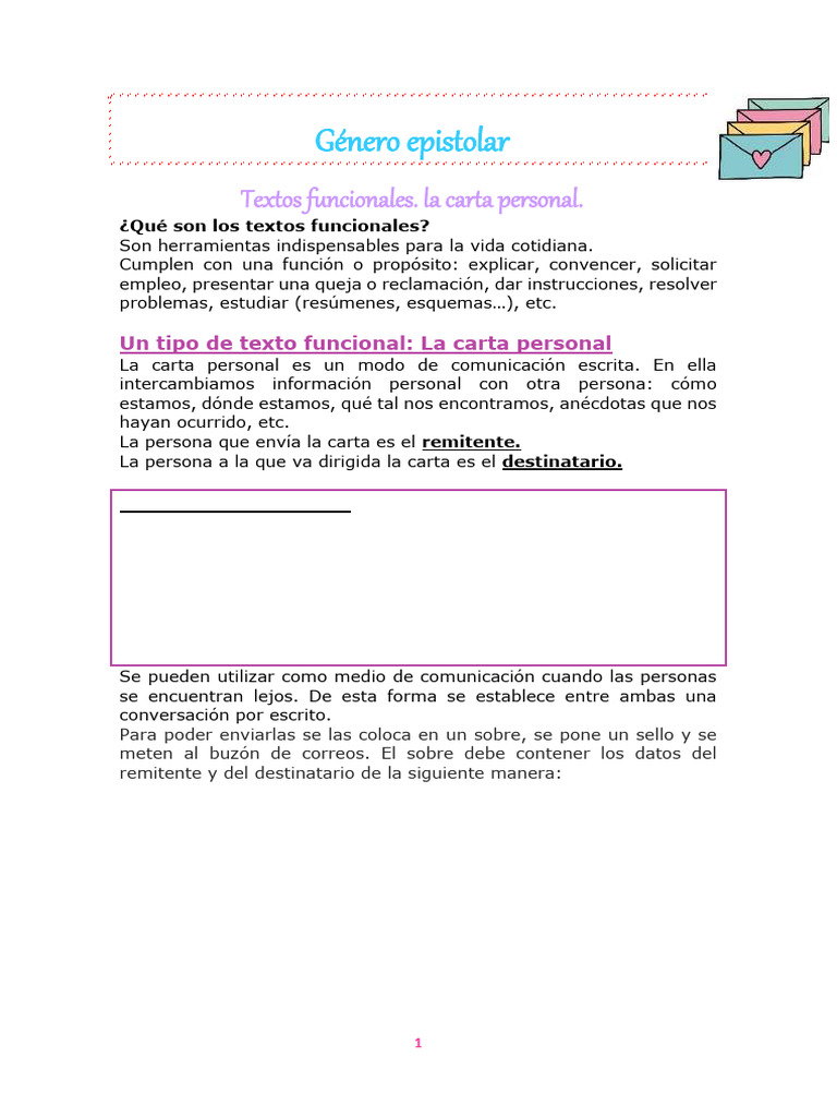 Género Epistolar | PDF | Medios de comunicación)