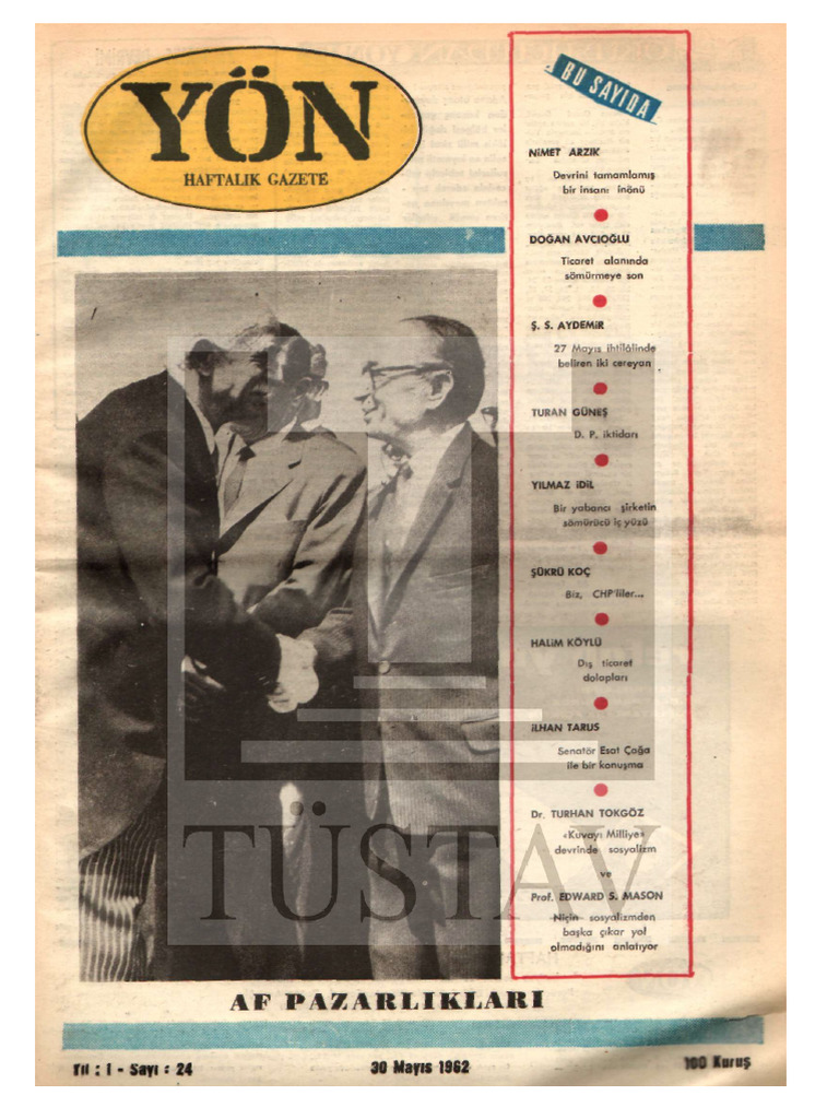 Yön Dergisi - C-1 - Sayi - 024 | PDF