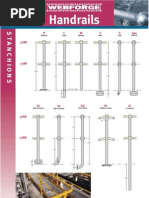 Standard Handrail Detail Drawing | PDF | Pipe (Fluid Conveyance) | Stairs