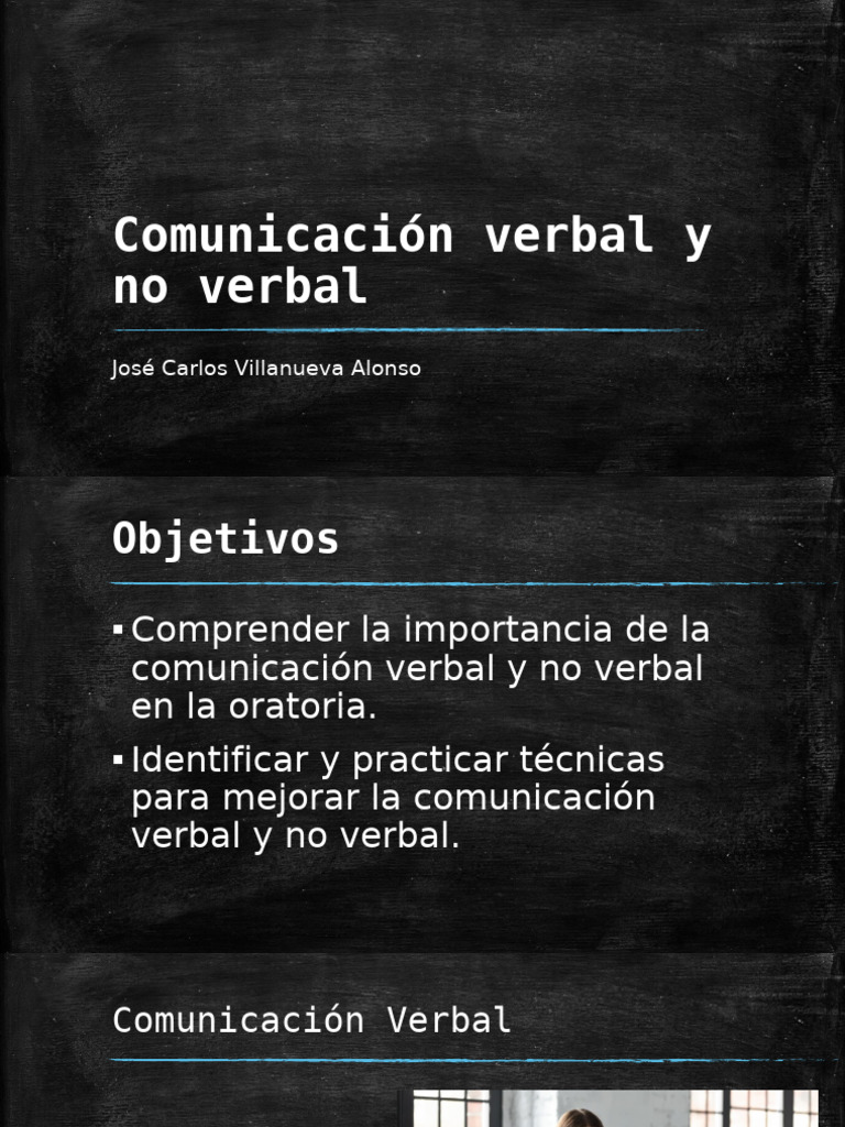 Comunicación Verbal y No Verbal | PDF