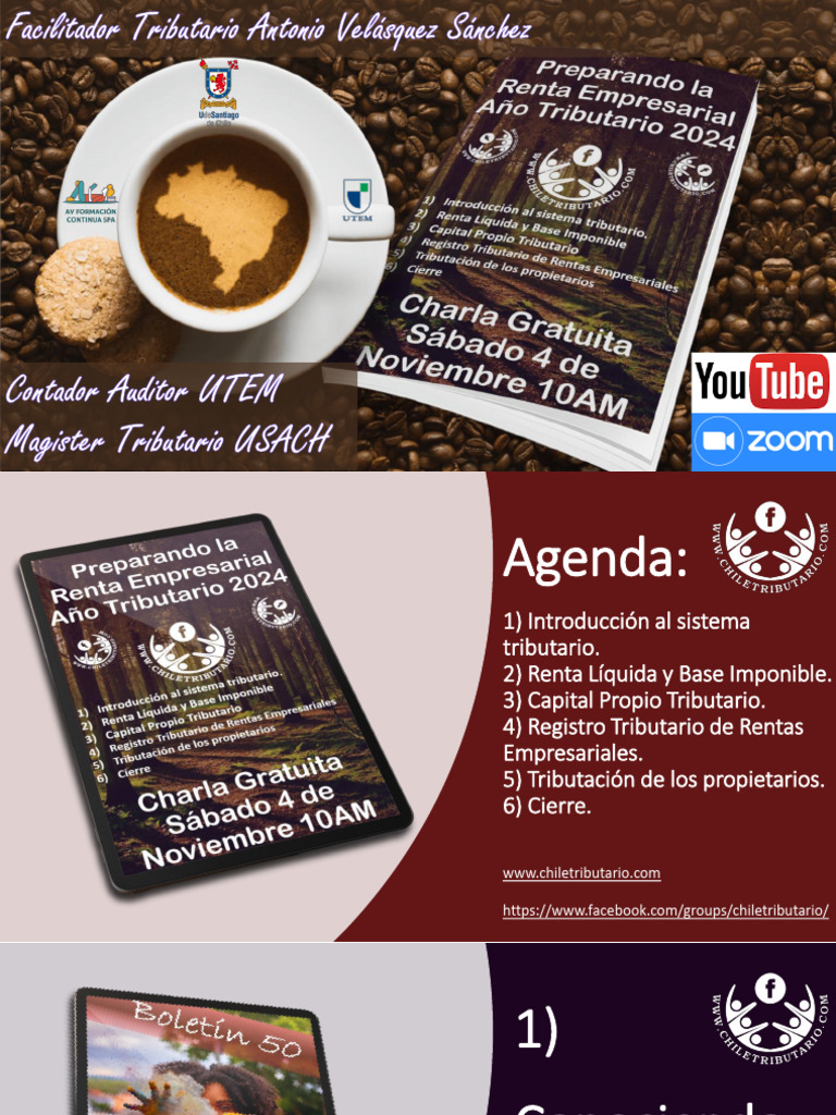 Preparando La Renta Empresarial AT2024 | PDF | Impuestos | Depreciación