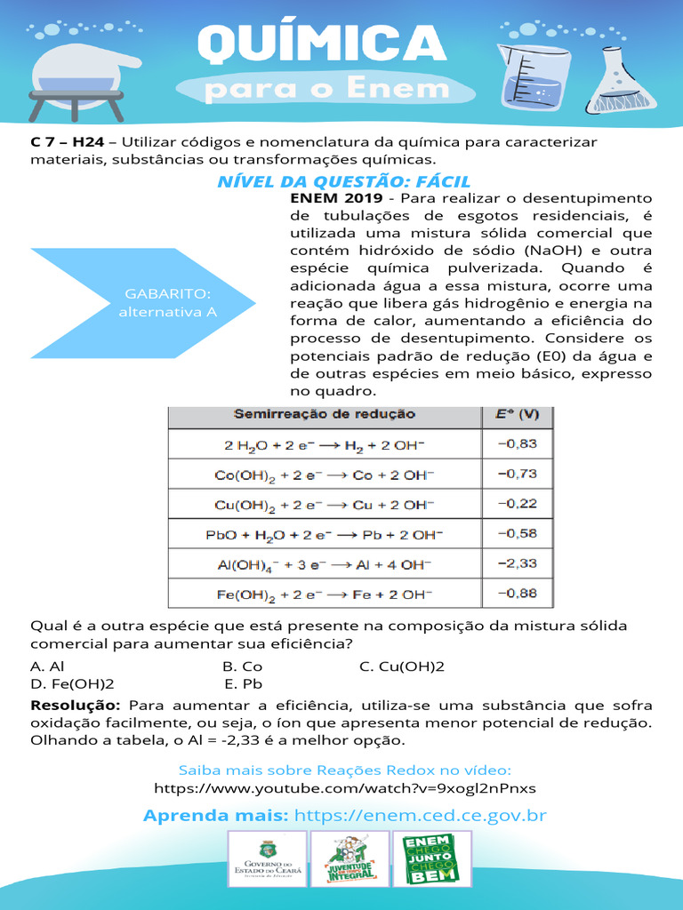 Card Química 3 | PDF