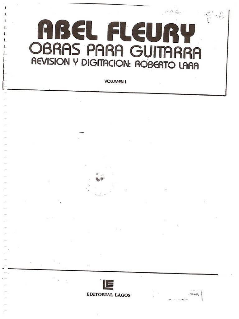 Abel Fleury Guitarra | PDF