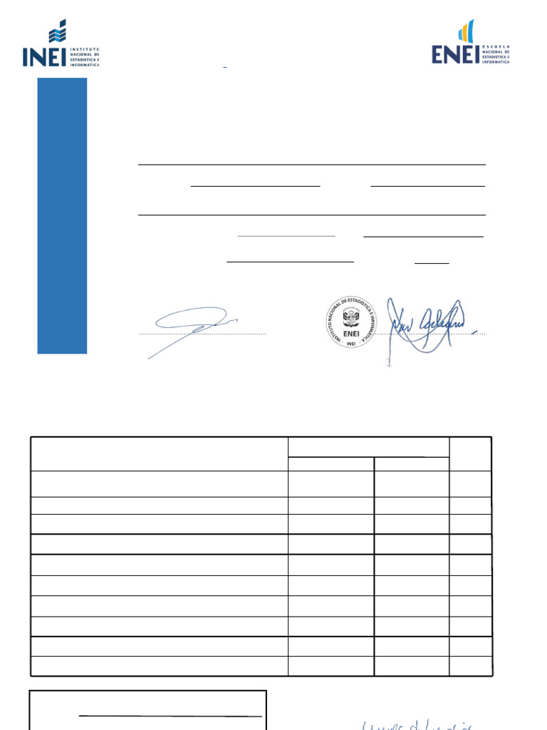 INEI EXCEL | PDF | Informática | Ingeniería