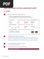 Aangifte BTW Formulier | PDF