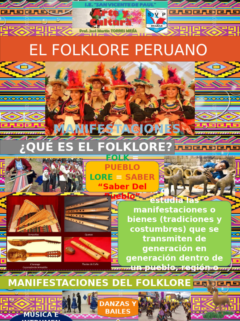 Folklore Peruano: Danzas y Tradiciones | PDF