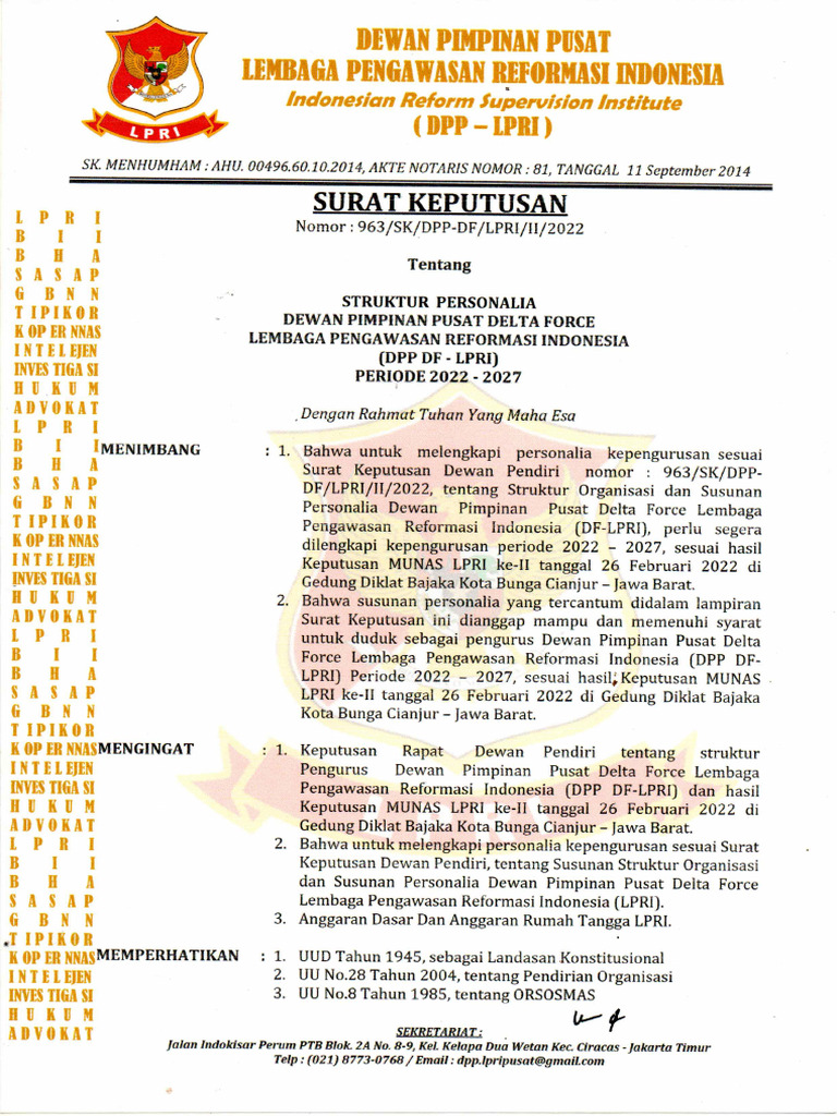 SK DPP Delta Force Lpri 2022 | PDF