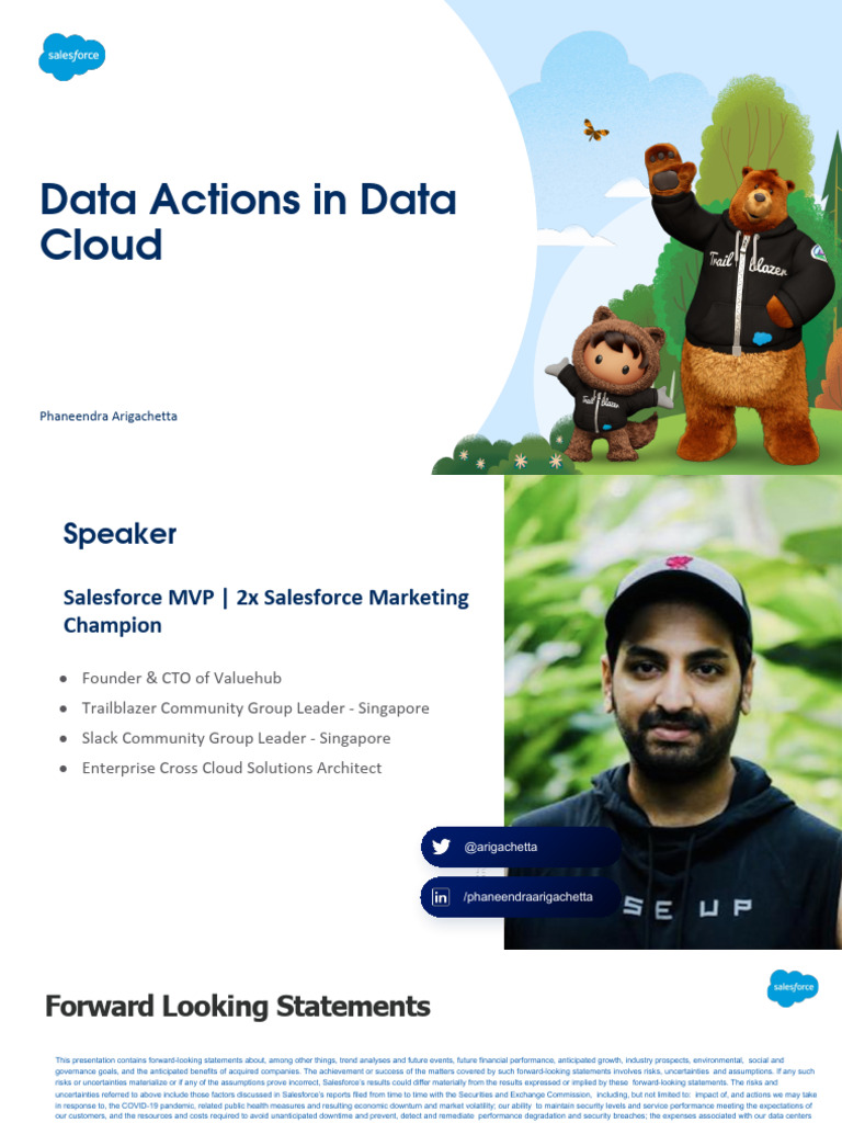 Day 11 - Data Cloud Data Actions | PDF | Mergers And Acquisitions ...