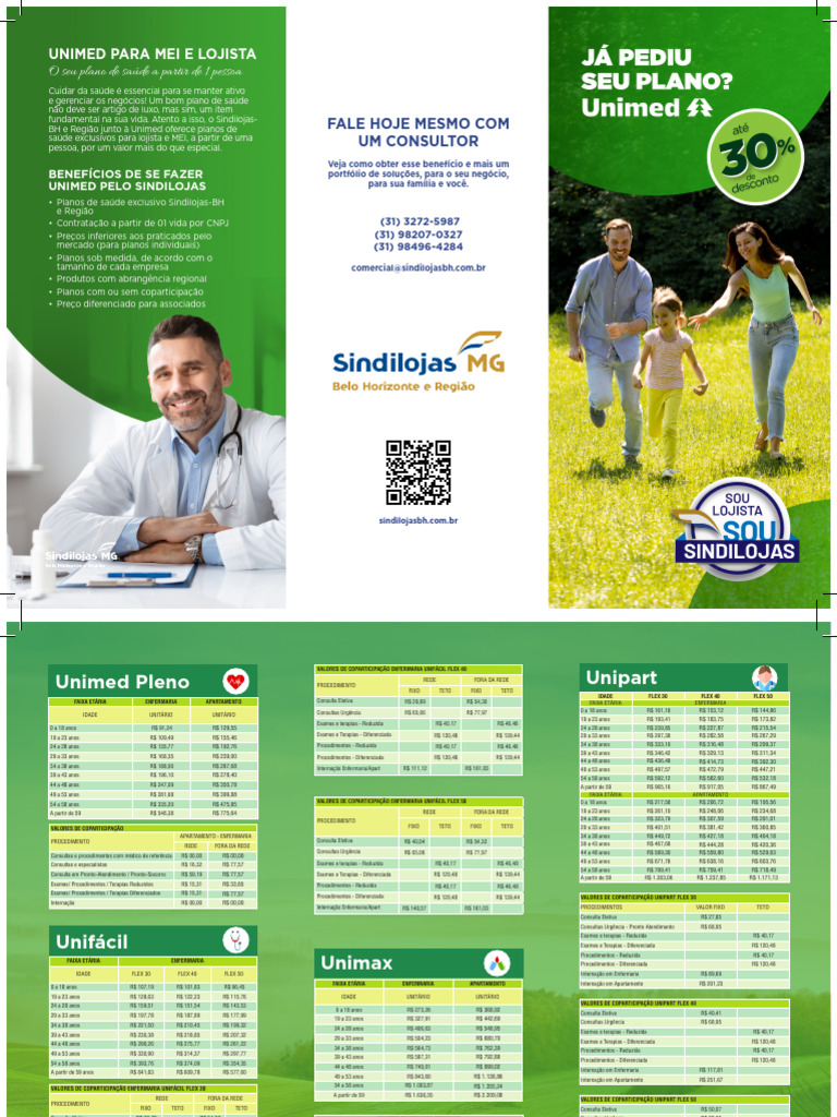 Tabela Unimed 2024 2025 | PDF
